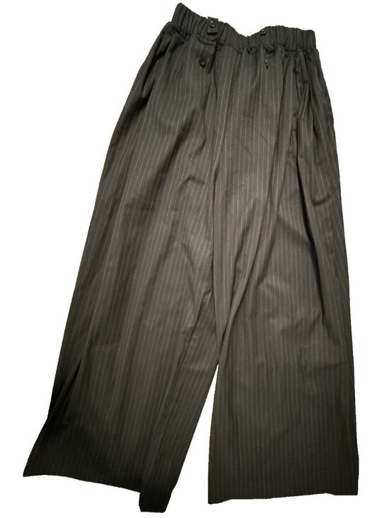 J Caesar | Pants | J Caesar Wide Leg Draped Striped Cosplay Demon ...